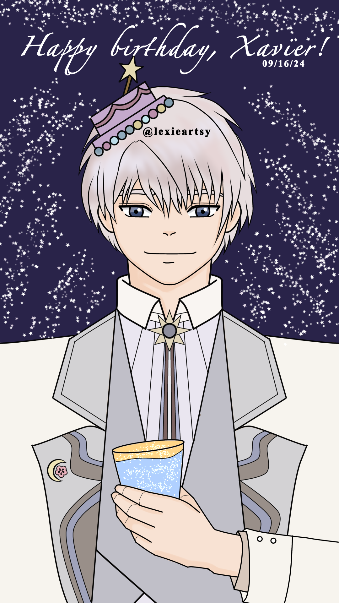 Xavier Birthday Fan Art - ibisPaint