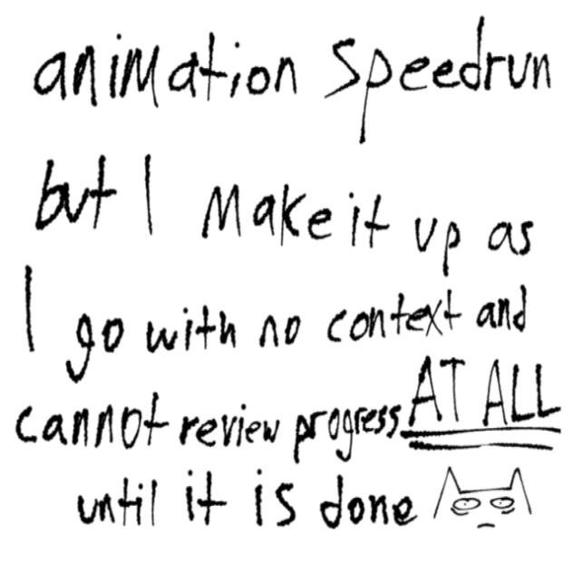 i created myself an animation challenge - ibisPaint