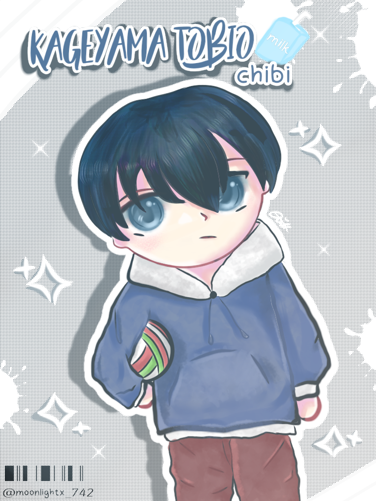 kageyama chibi - ibisPaint