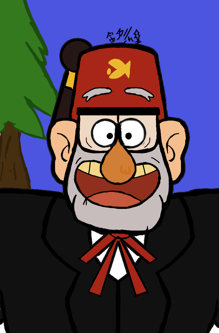 grunckle Stan - ibisPaint
