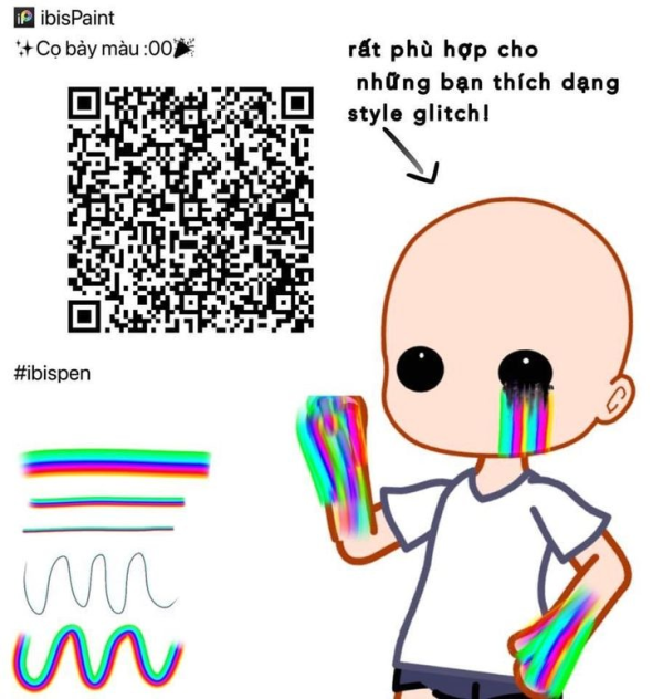 Glitch Brush (=^ ^=) - ibisPaint