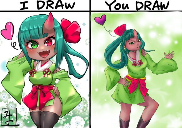 My first collab in like two years - ibisPaint