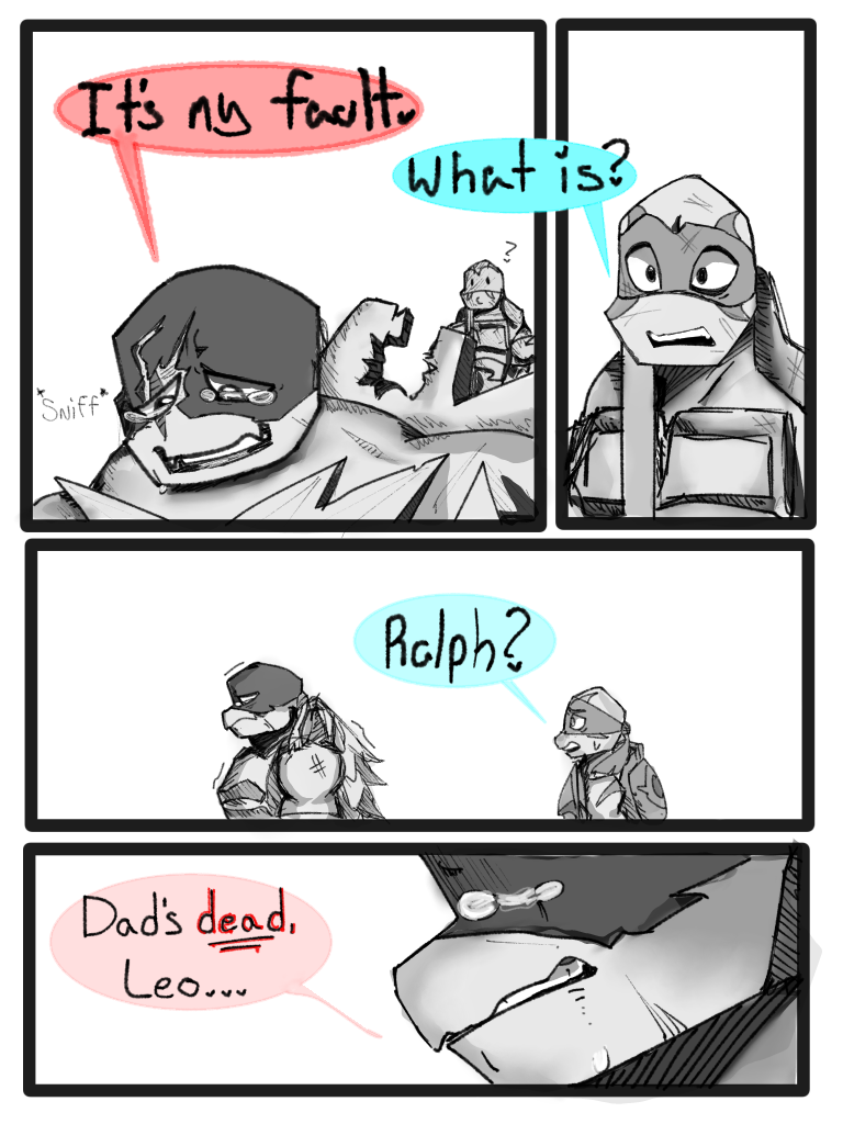 ROTTMNT part1 Unfinished. - ibisPaint