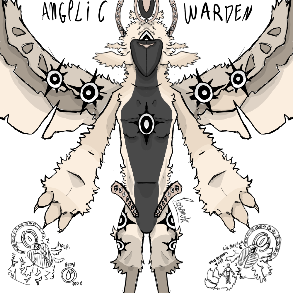 ANGELIC WARDEN - ibisPaint