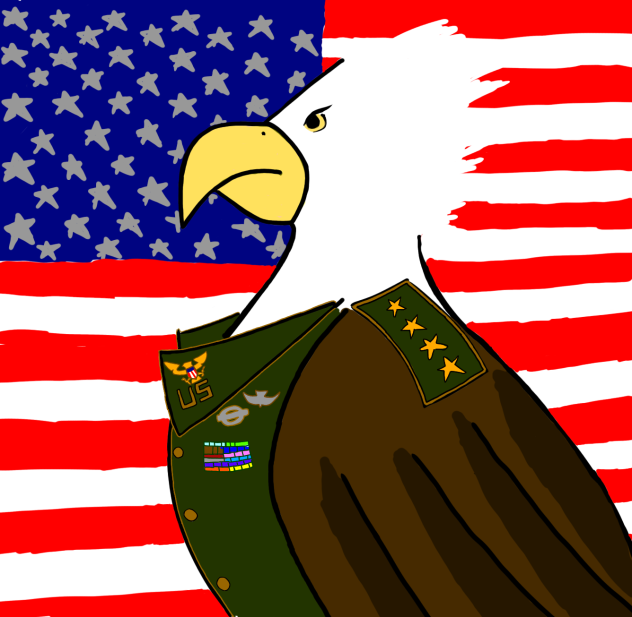 the bald eagle - ibisPaint