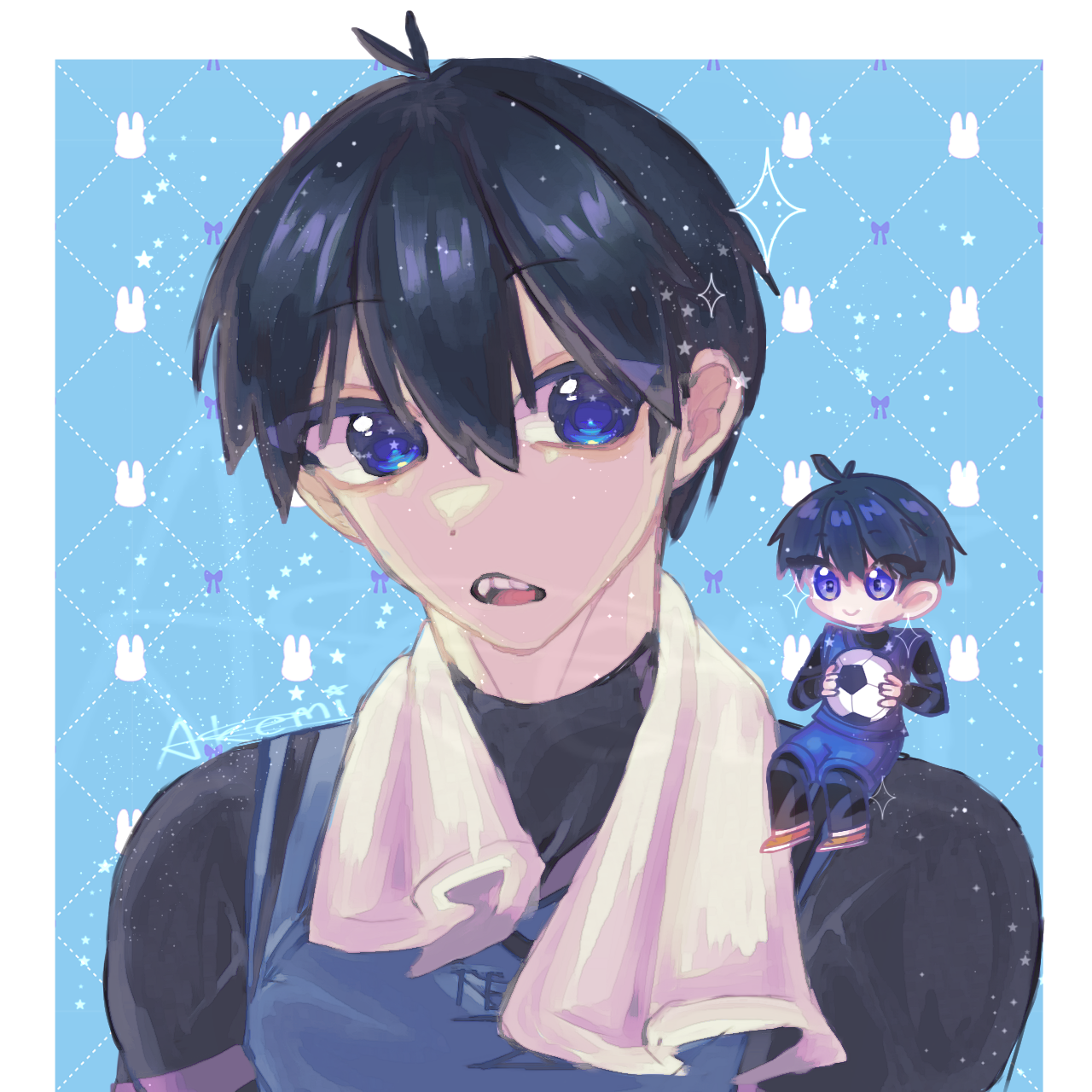 Isagi Yoichi - ibisPaint