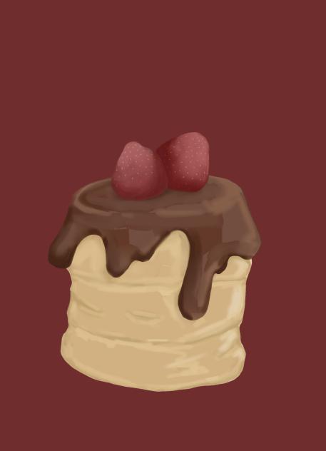 🥞 🍓 🍫 yumm - ibisPaint