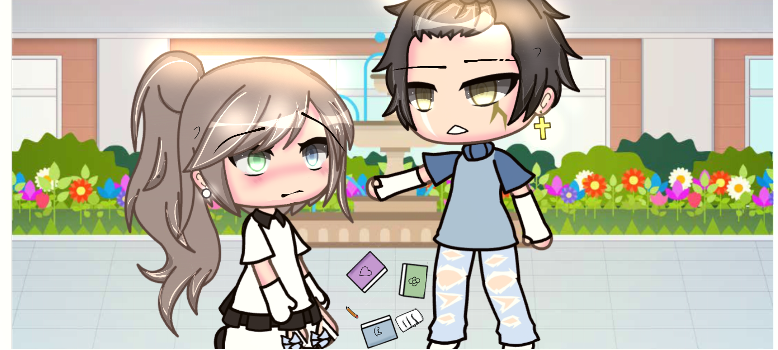 Her crush 👌💕 - ibisPaint