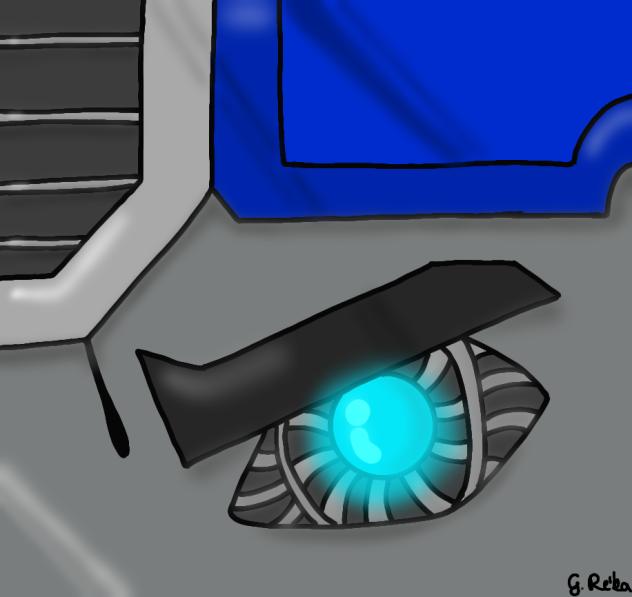 Optimus's eye - ibisPaint