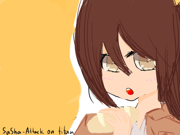 Sasha - Attack on titan - ibisPaint