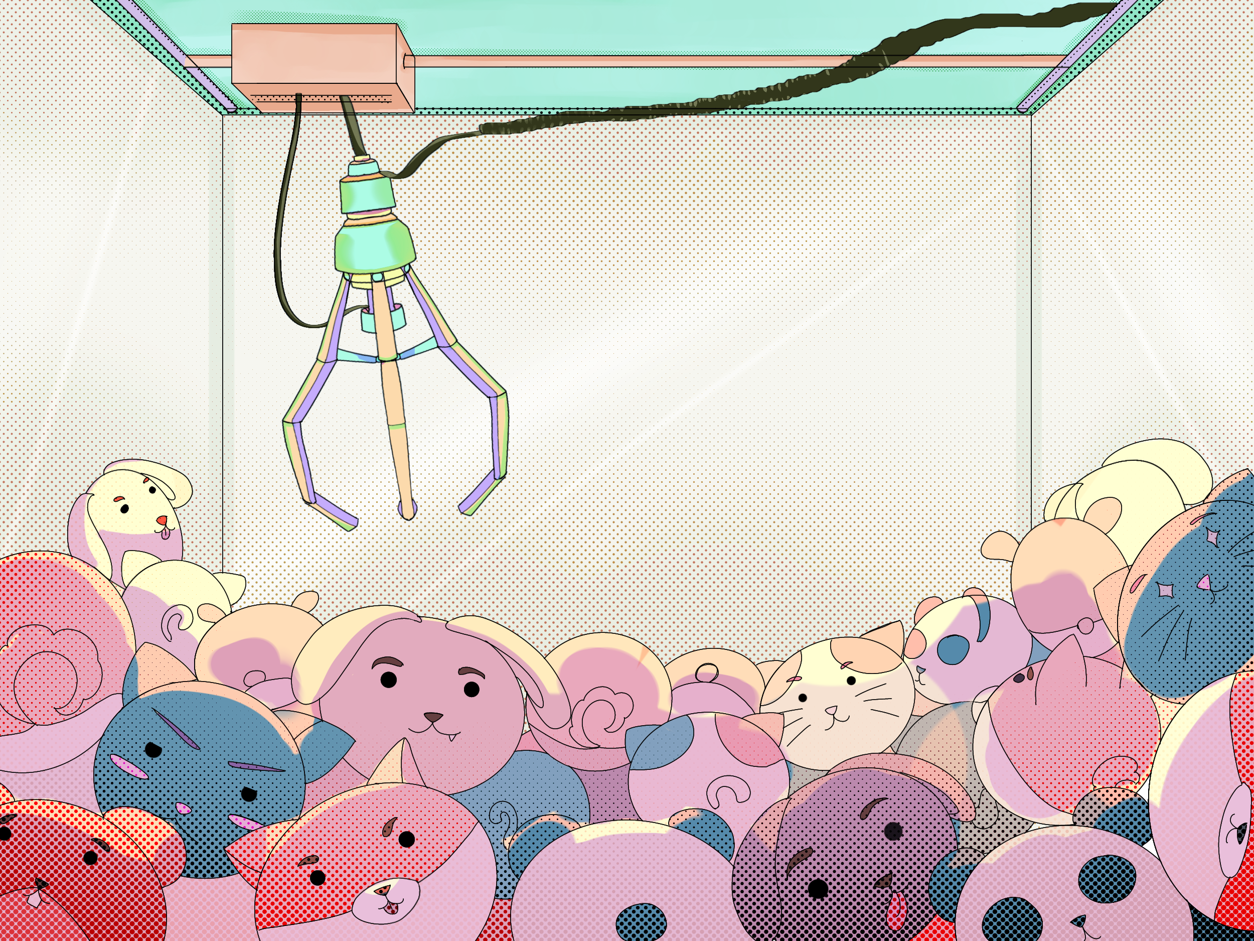 IBM2409 claw machine b - ibisPaint