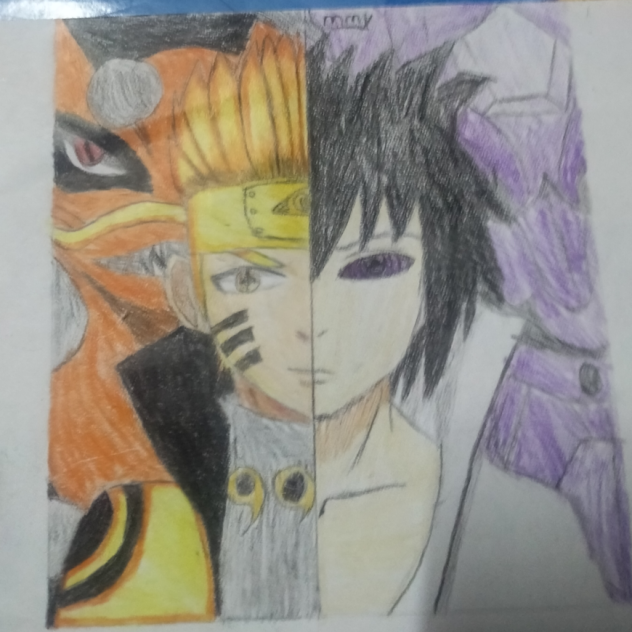 naruto sasuke 100% - ibisPaint