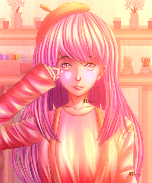 My OC manhwa style - ibisPaint