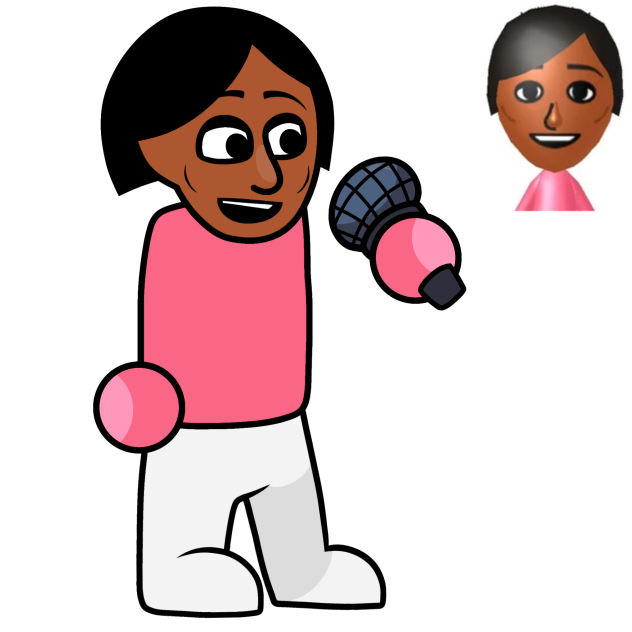 Sakura - Mii Girl - FNF Design - ibisPaint