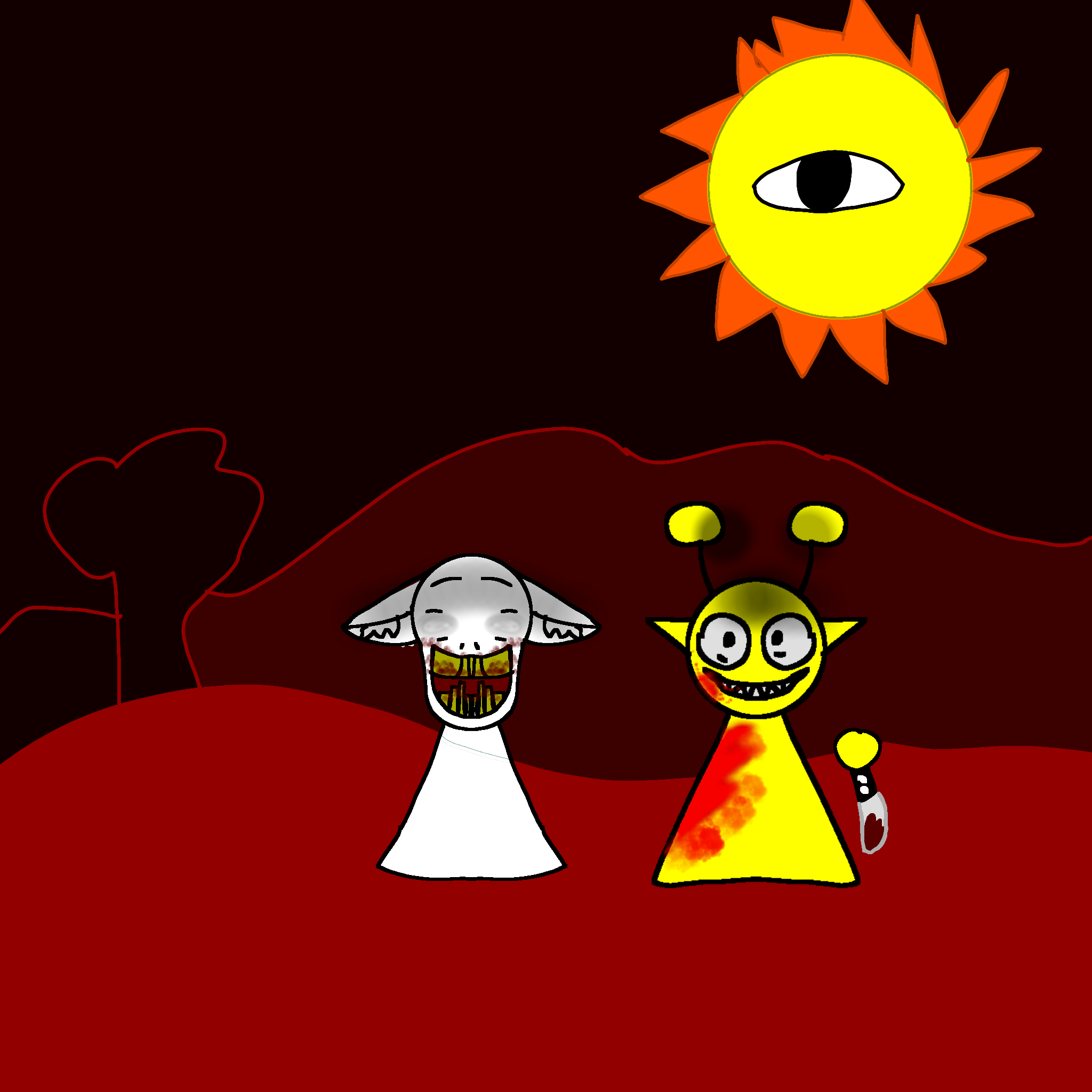 Simon and wenda swap - ibisPaint