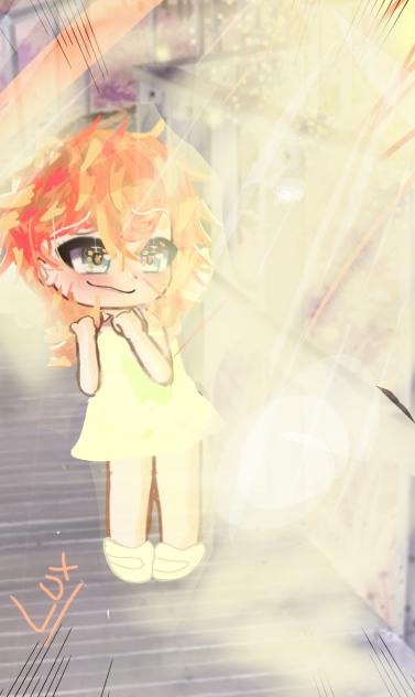 GACHA EDIT OF A RANDOM GIRL NAMED lux - ibisPaint