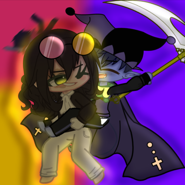 Spam, Jev and Kris in backgroun - ibisPaint