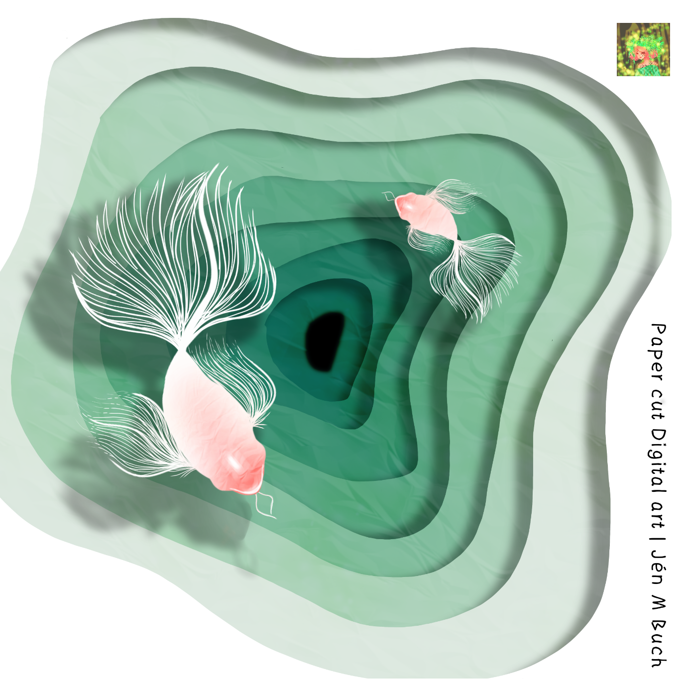 Paper cut effect - ibisPaint