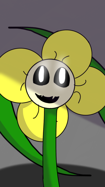 Flowey the flower - ibisPaint