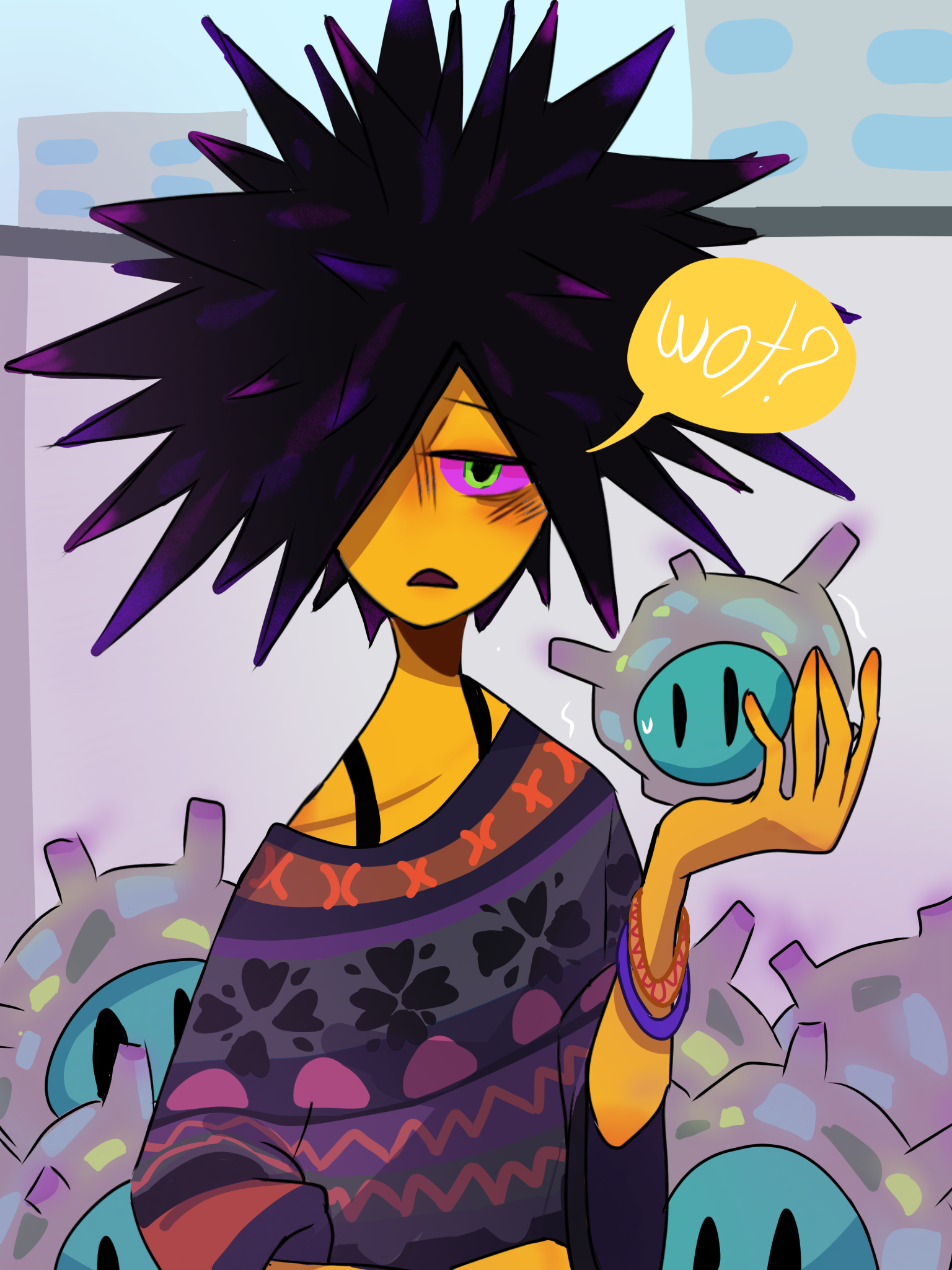 Spyke from splatoon - ibisPaint