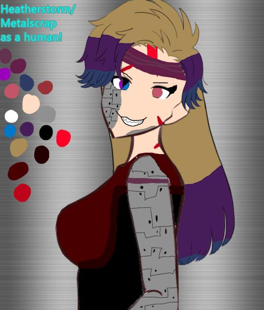 My warrior cats oc as a Human! - ibisPaint