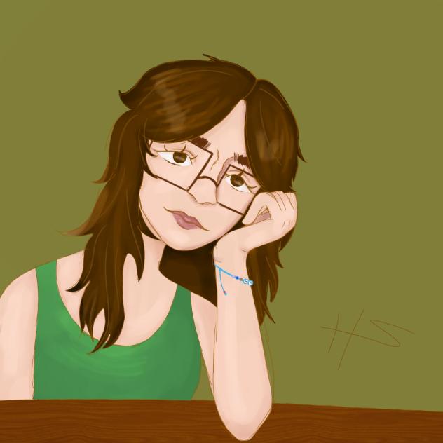 Yet another self portrait - ibisPaint