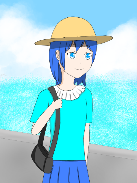 beautiful sea - ibisPaint