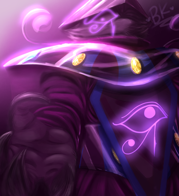 Protector and eye that all sees - ibisPaint