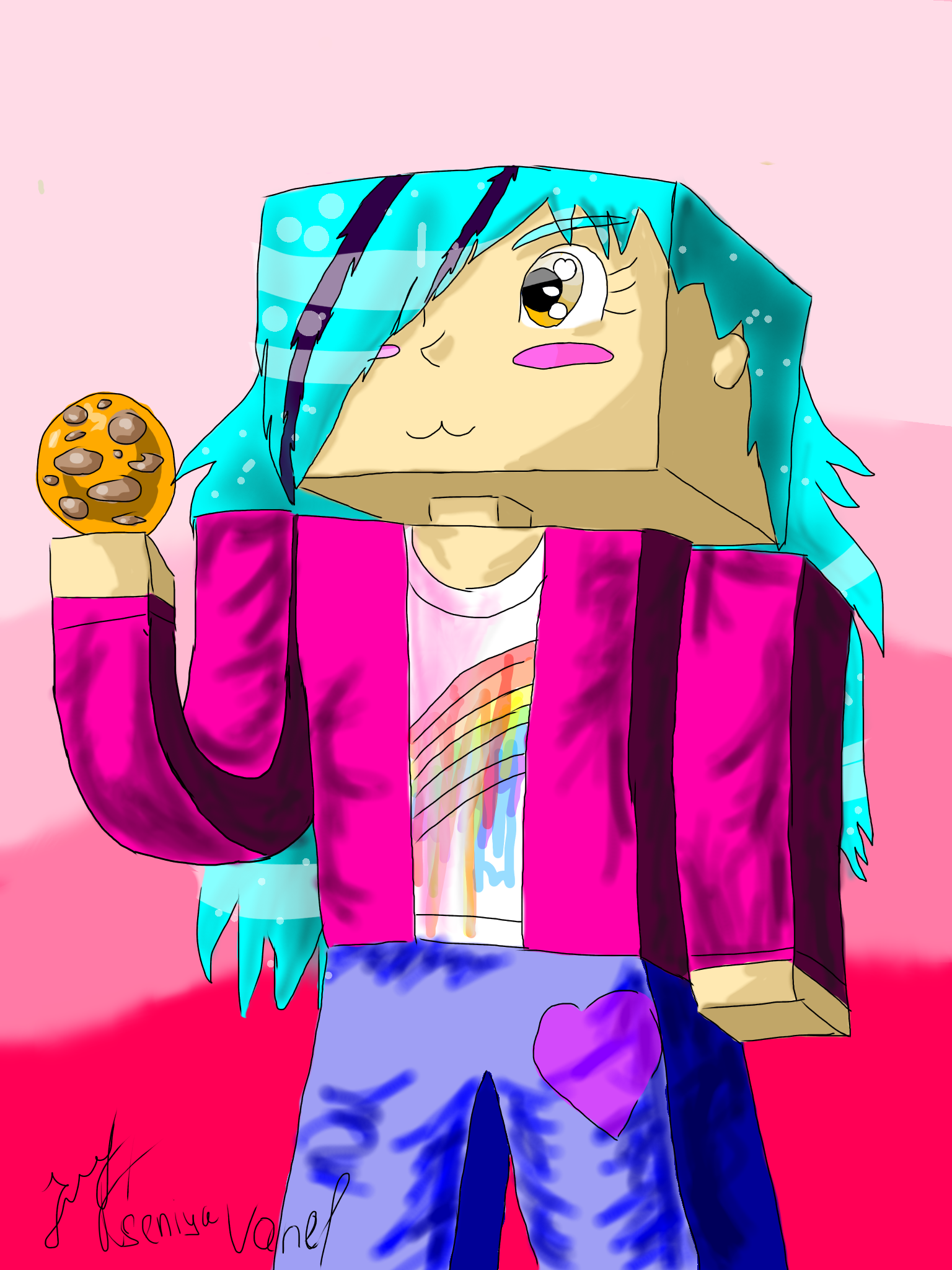 Minecraft - ibisPaint