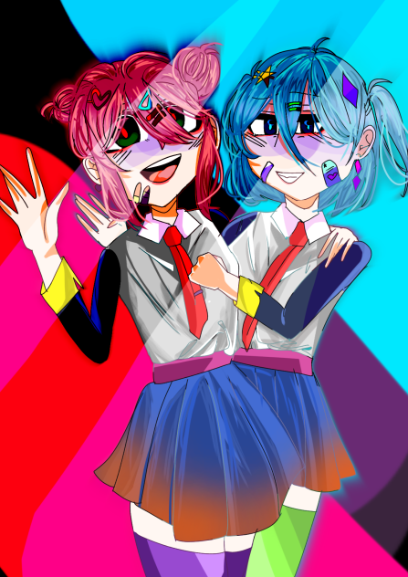 best friends - ibisPaint