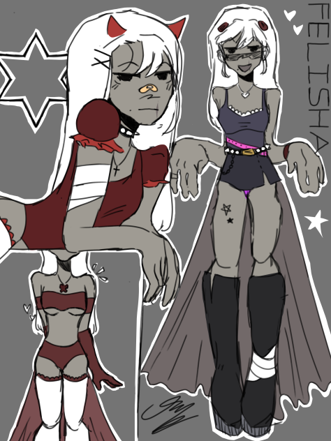 Tried a different artstyle - ibisPaint