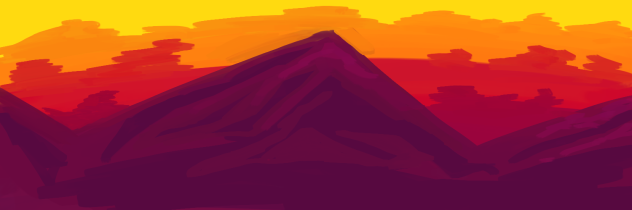 sunset - ibisPaint
