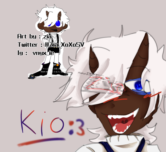 kio, also yezk it's his name - ibisPaint