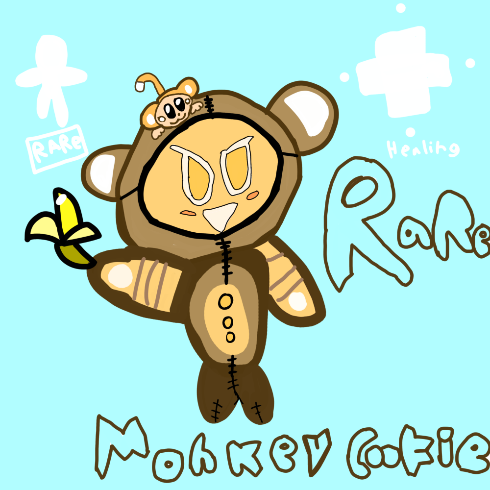Monkey Cookie - ibisPaint