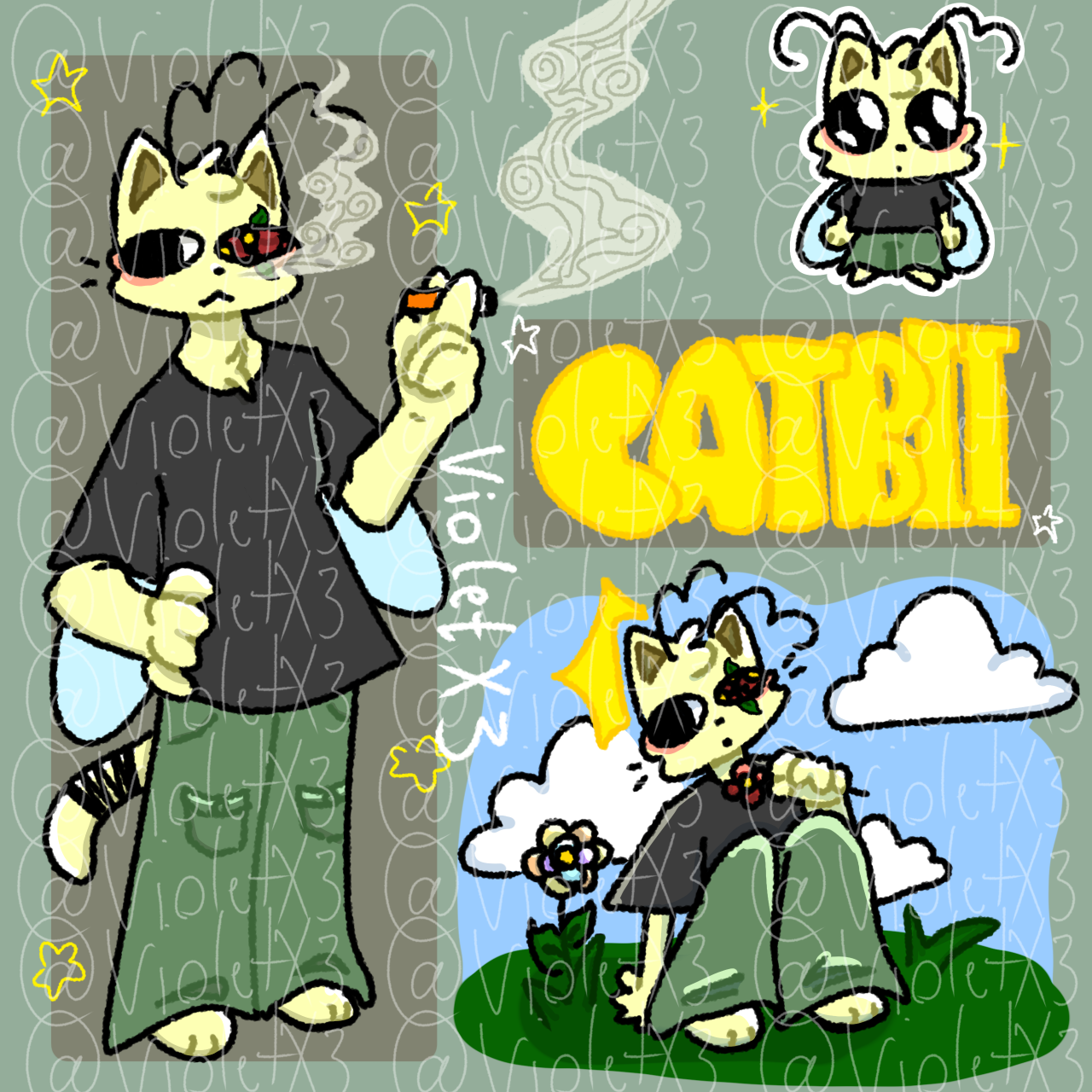 old fursona - ibisPaint