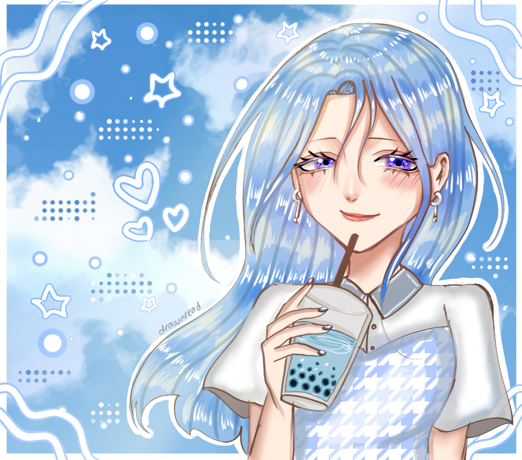 Bubble Girl - ibisPaint