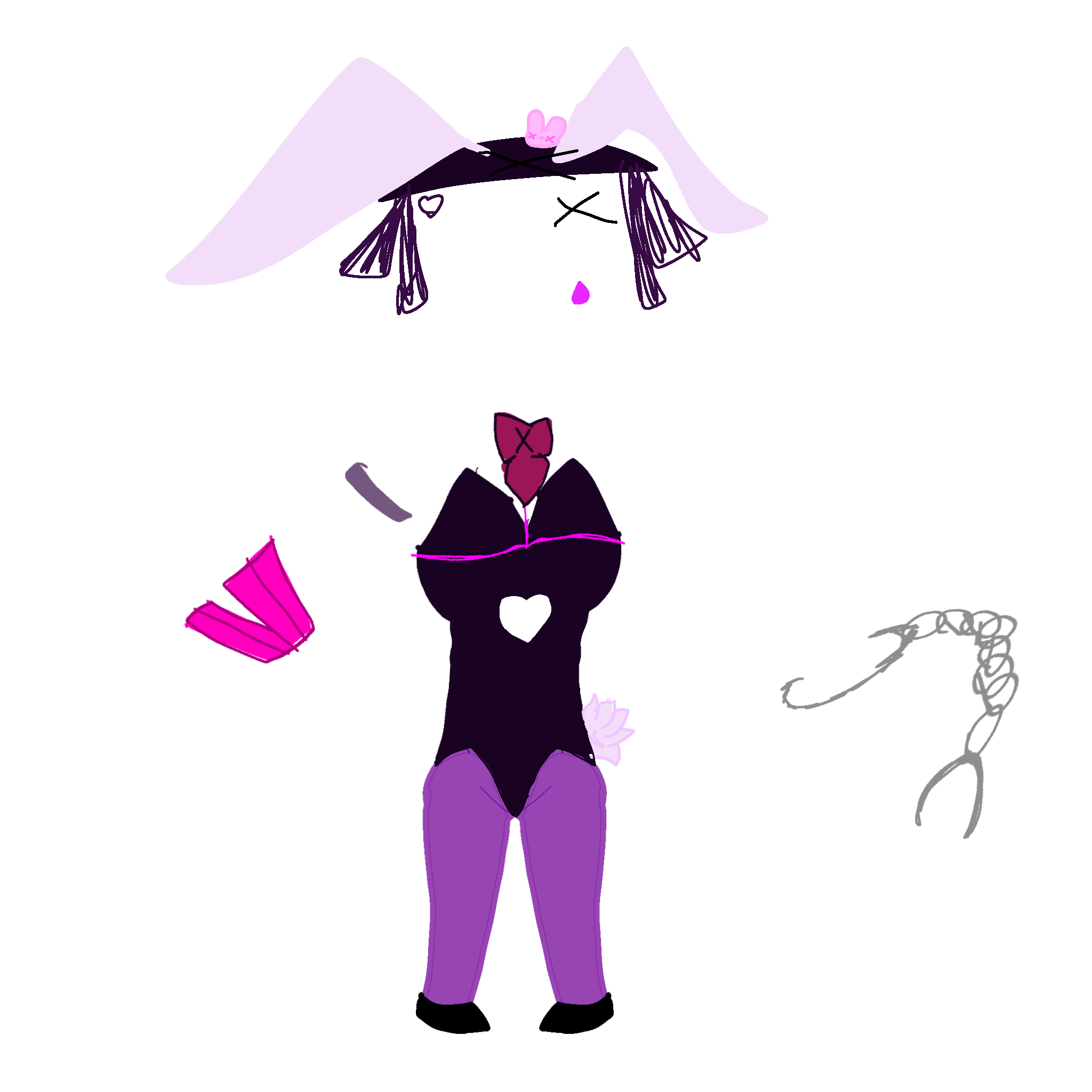 make a character or ur oc pure pure miku - ibisPaint