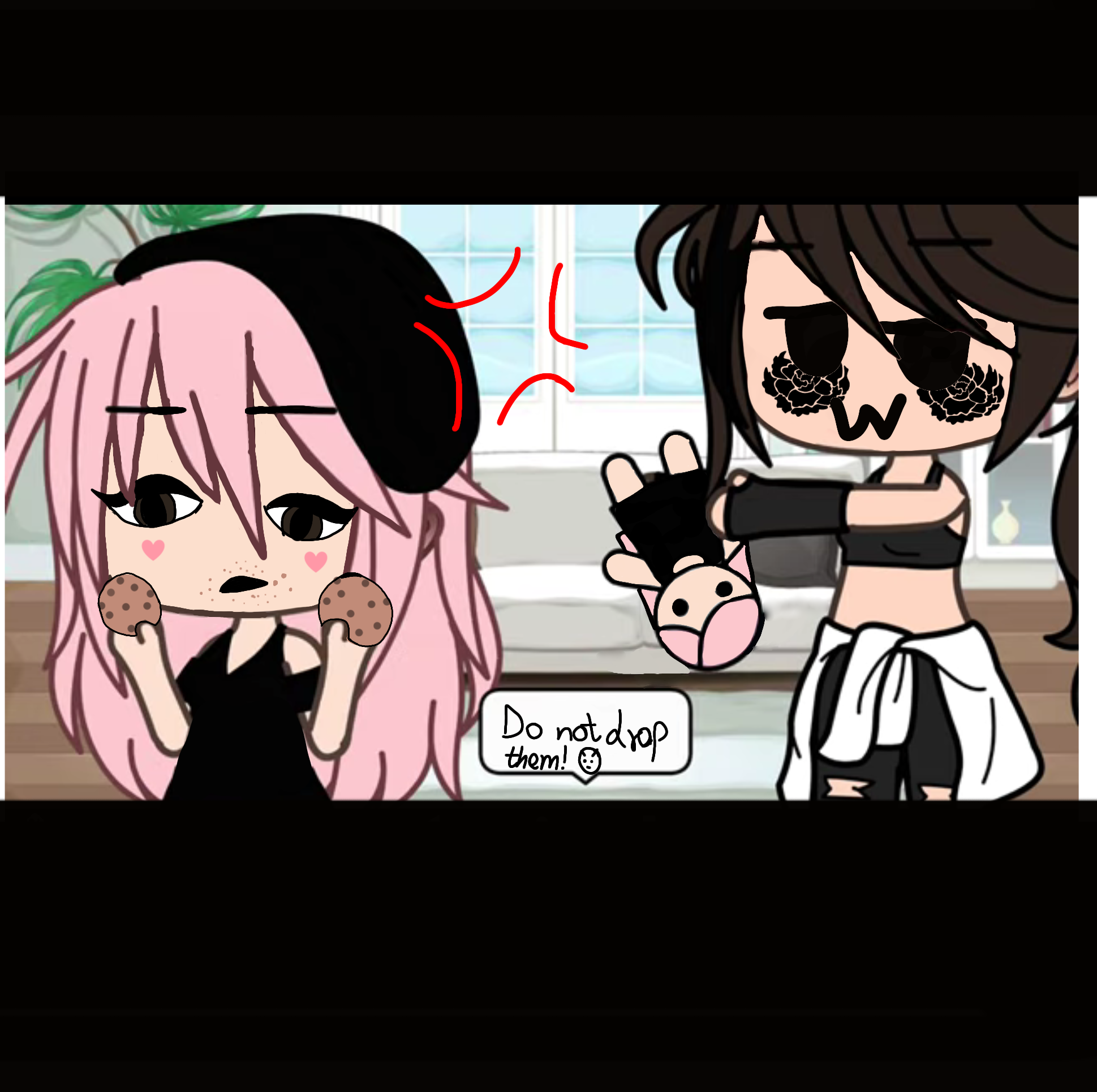 editing gacha heat 💖👍👌👀💅 - ibisPaint