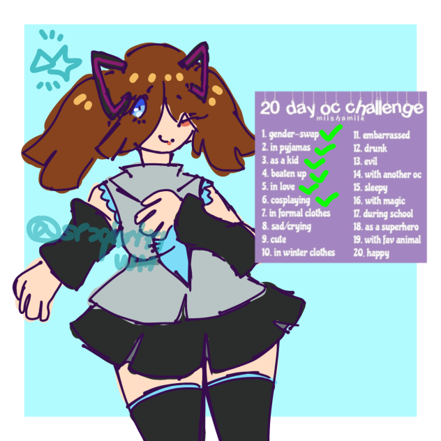 oc challenge day 6!!! - ibisPaint