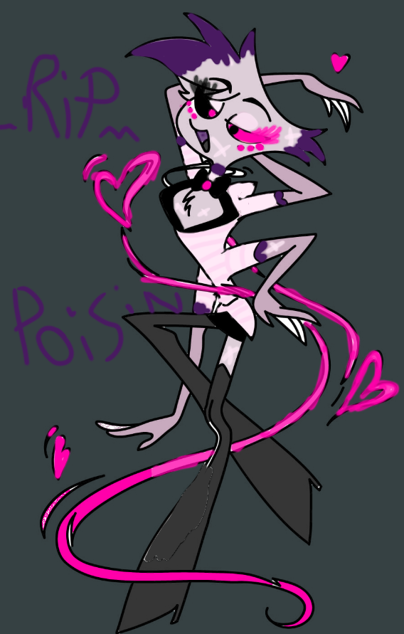 dagger the poison gas demon - ibisPaint