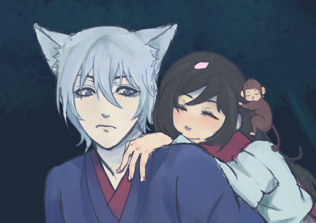 Tomoe and nanami kamisama hajimemashita - ibisPaint