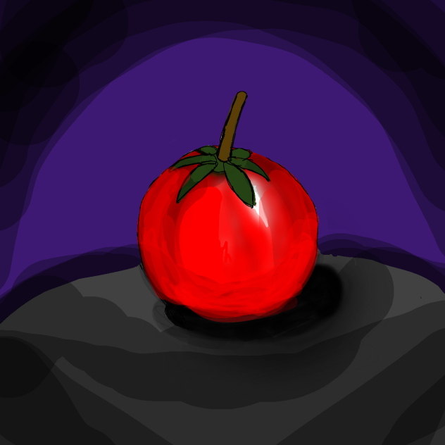 realistic tomato. - ibisPaint