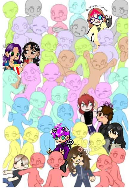 Poses Collab again - ibisPaint