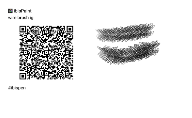 wire brush - ibisPaint
