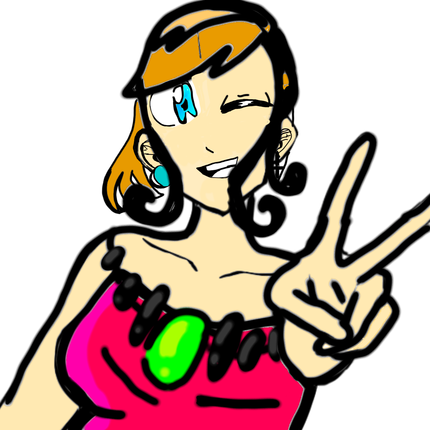 princesa feliz - ibisPaint