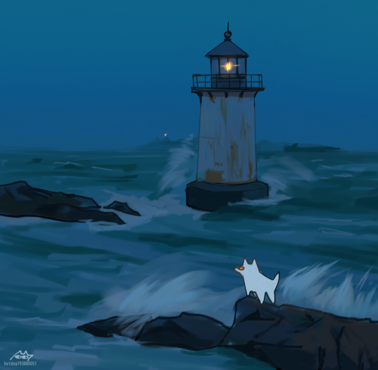 lighthouse - ibisPaint