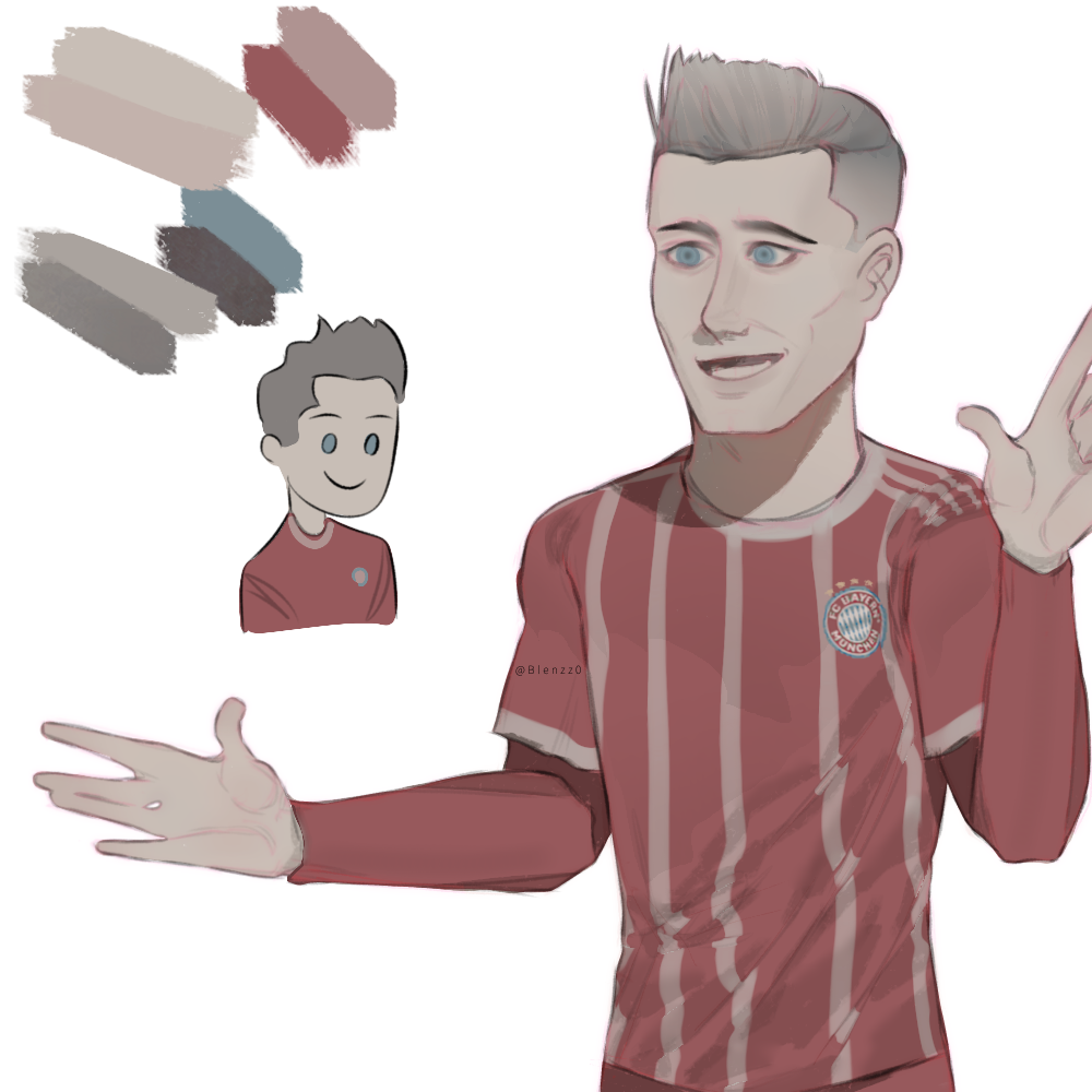 Random fanart of Lewy - ibisPaint