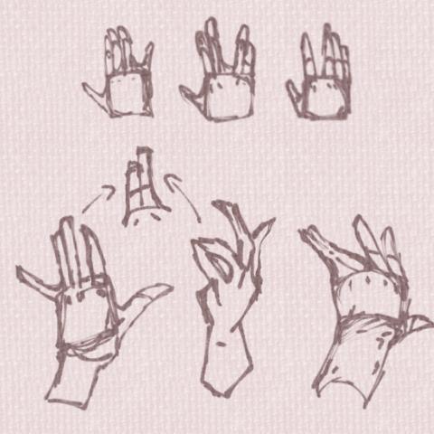 Hand models - ibisPaint