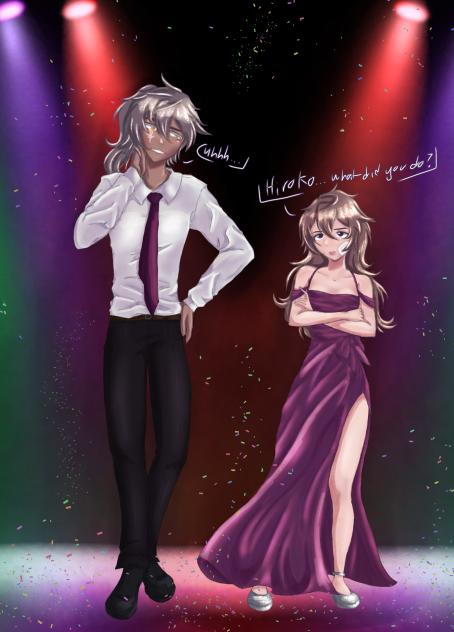 Hiroko and Kaori (redo) - ibisPaint