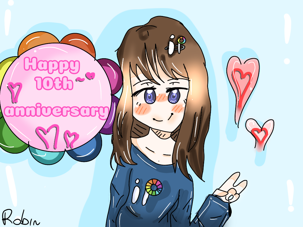 Happy 10th anniversary - ibisPaint